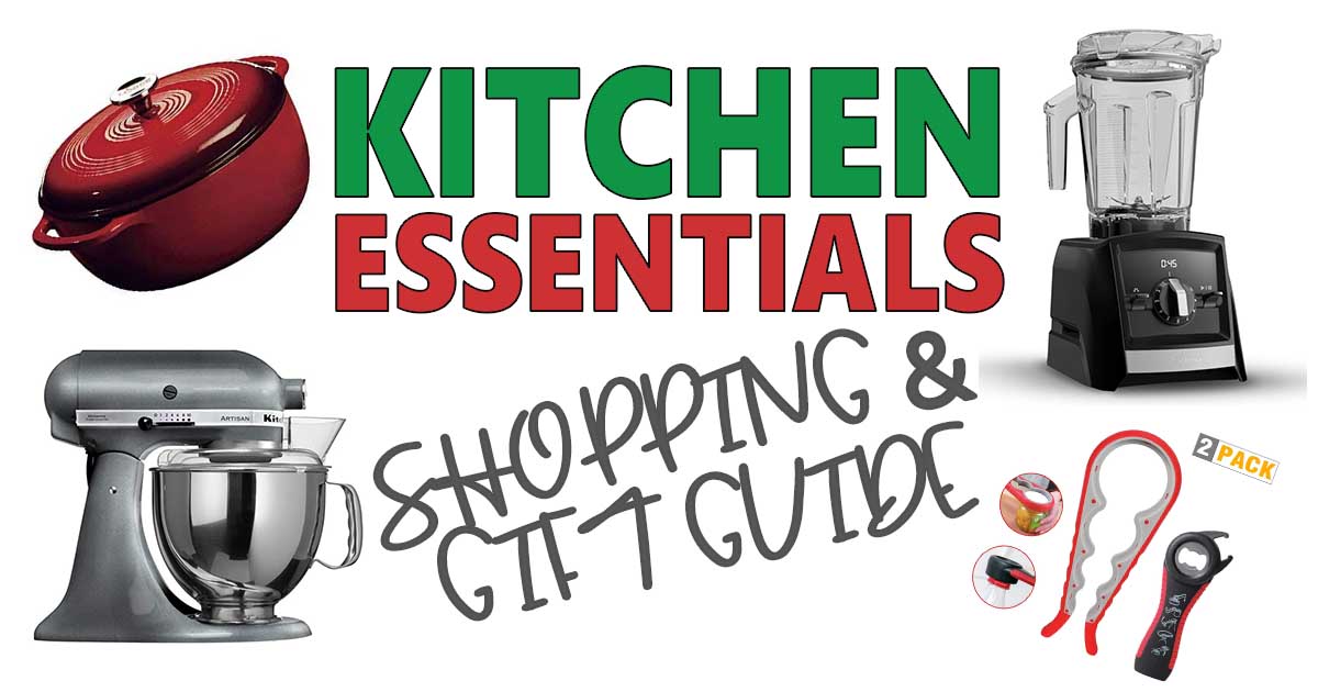 Kitchen Essentials Gift and Shopping Guide - Sustain My Cooking Habit