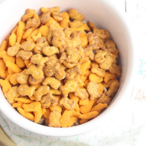 Beachy Sweet and Salty Snack Mix (with Printable!) - Sustain My Cooking ...