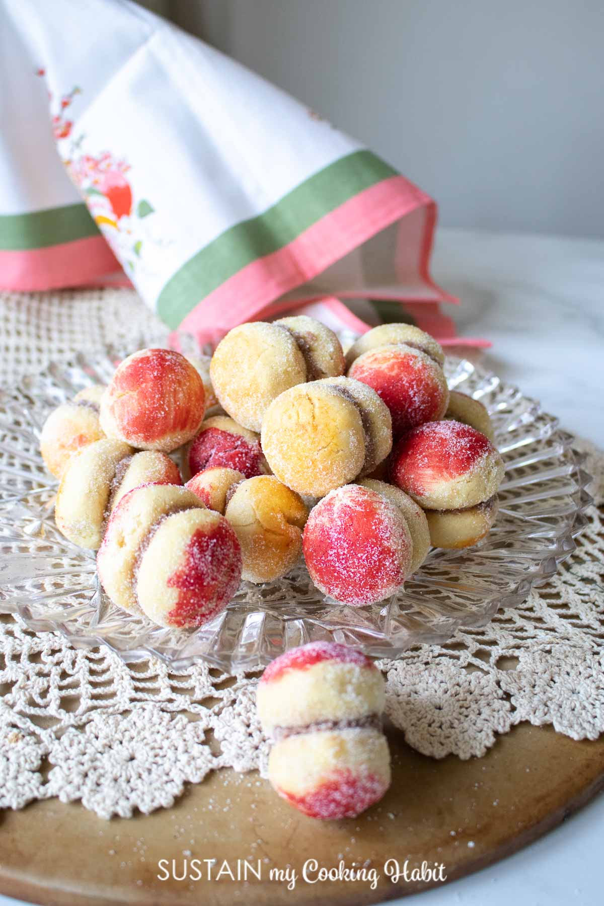 Breskvice Recept: Croatian Peach Cookies - Sustain My Cooking Habit