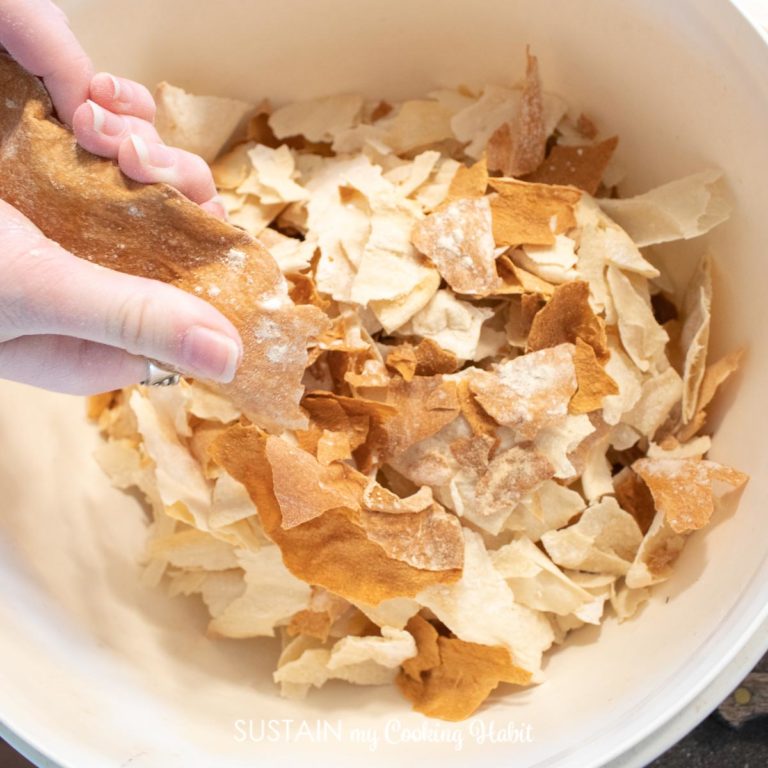 Croatian Mlinci Baked Noodles Recipe - Sustain My Cooking Habit