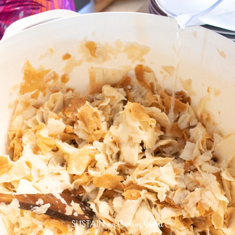Croatian Mlinci Baked Noodles Recipe - Sustain My Cooking Habit