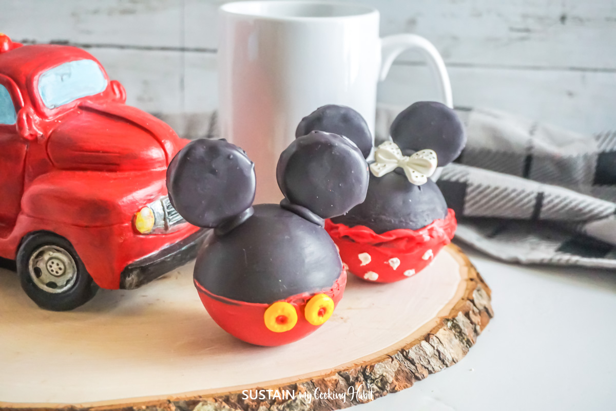 Mickey Mouse Hot Cocoa Bombs Recipe - Sustain My Cooking Habit