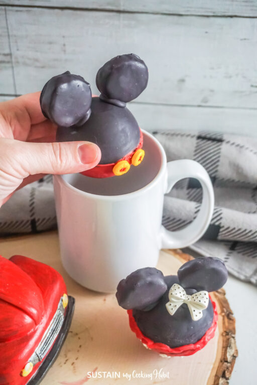 Mickey Mouse Hot Cocoa Bombs Recipe - Sustain My Cooking Habit