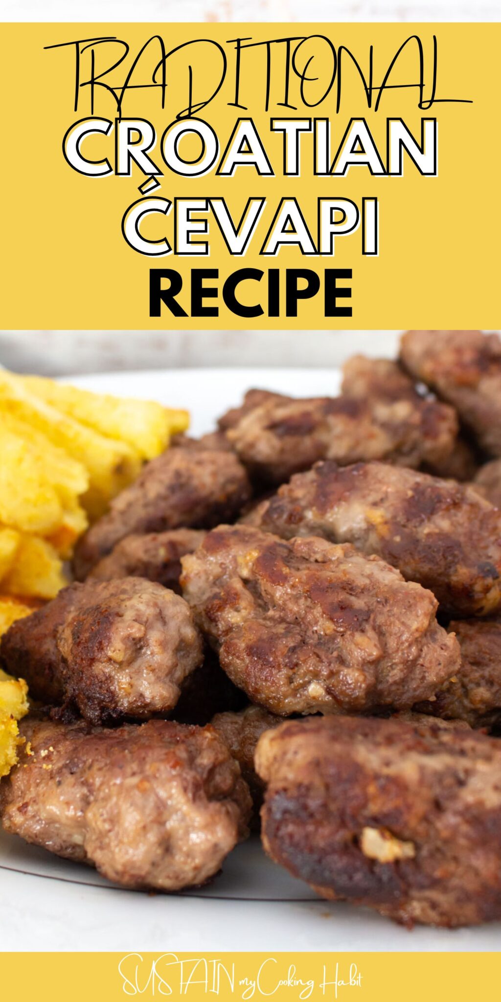 Croatian Cevapi Recipe (Mini Caseless Sausages) - Sustain My Cooking Habit