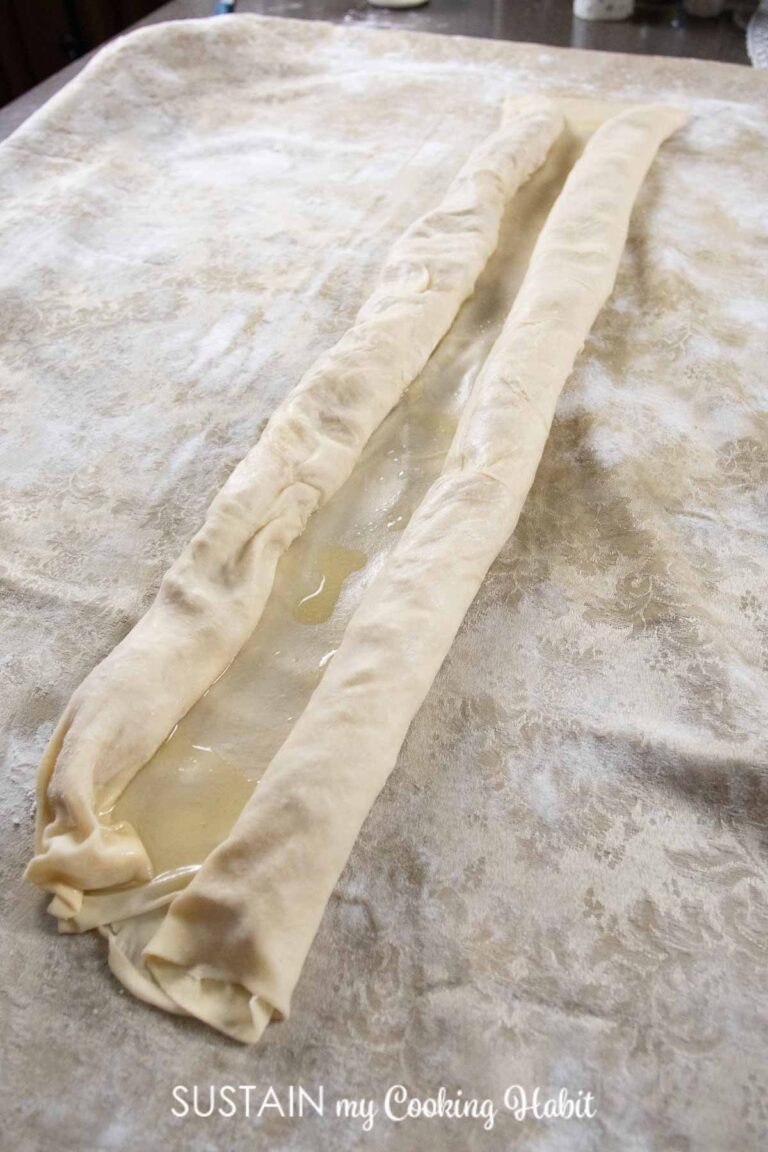 Homemade Flaky Strudel Pastry Recipe - Sustain My Cooking Habit