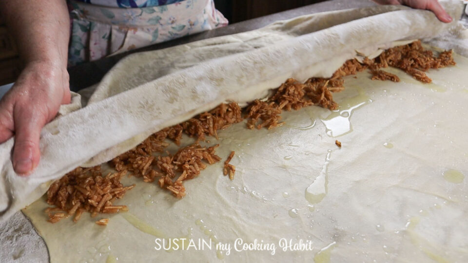 Classic Croatian Apple Strudel Recipe - Sustain My Cooking Habit