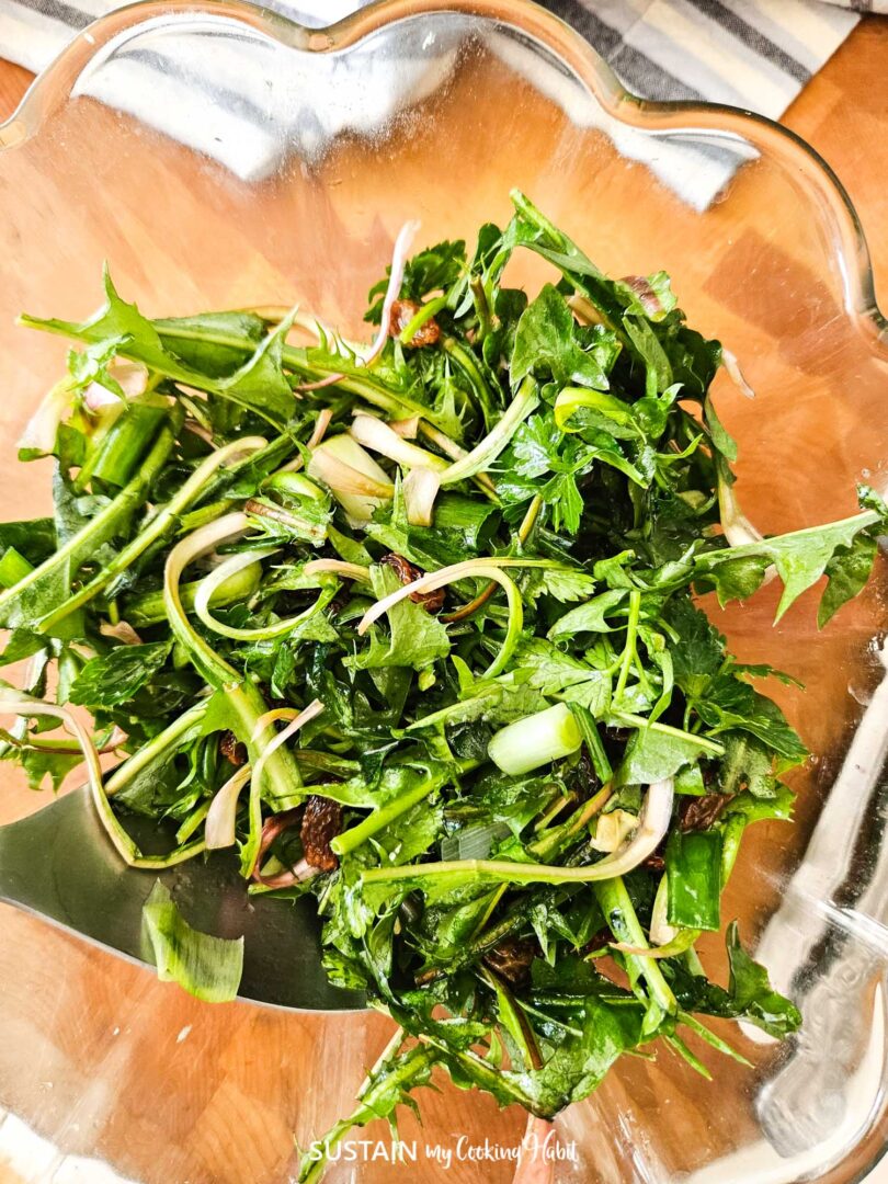 Delicious and Nutritious Dandelion Salad Recipe - Sustain My Cooking Habit
