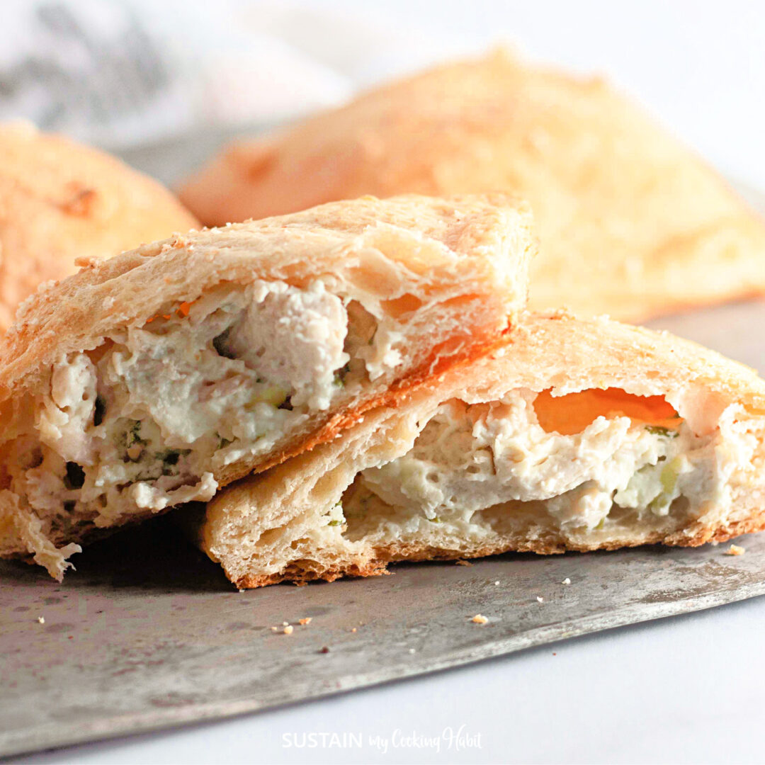 Easy Chicken Pocket Recipe with Crescent Rolls - Sustain My Cooking Habit