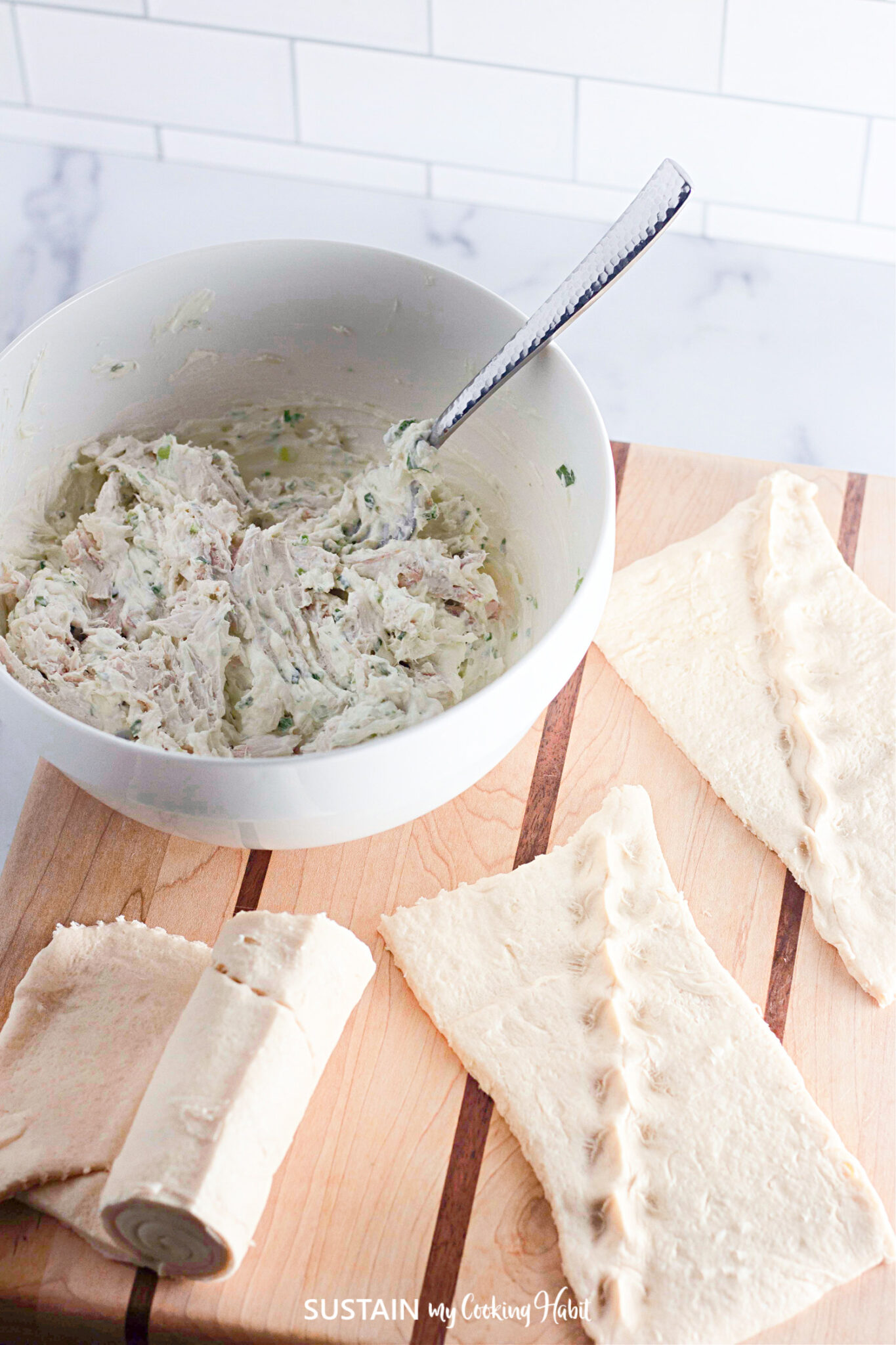 Easy Chicken Pocket Recipe with Crescent Rolls - Sustain My Cooking Habit