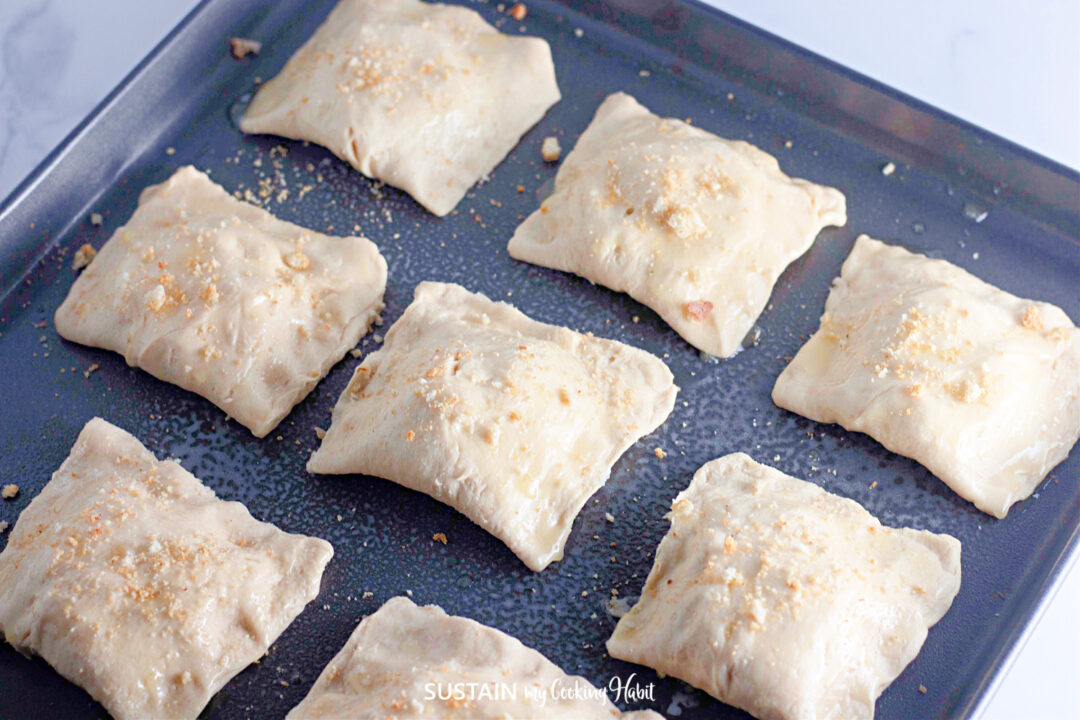 Easy Chicken Pocket Recipe with Crescent Rolls - Sustain My Cooking Habit