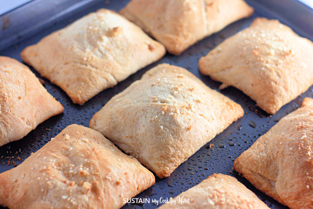 Easy Chicken Pocket Recipe with Crescent Rolls - Sustain My Cooking Habit