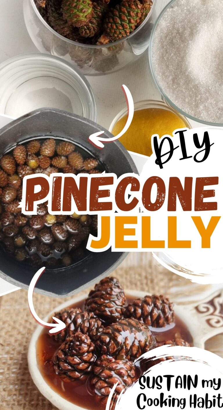 Pine Cone Jam Recipe - Sustain My Cooking Habit