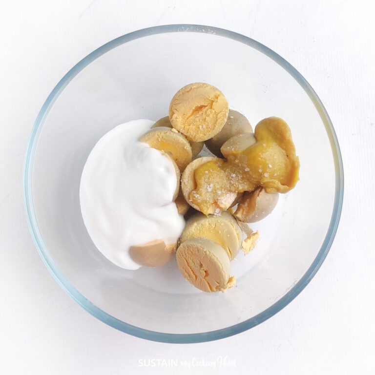 Easy Deviled Egg Recipe - Sustain My Cooking Habit