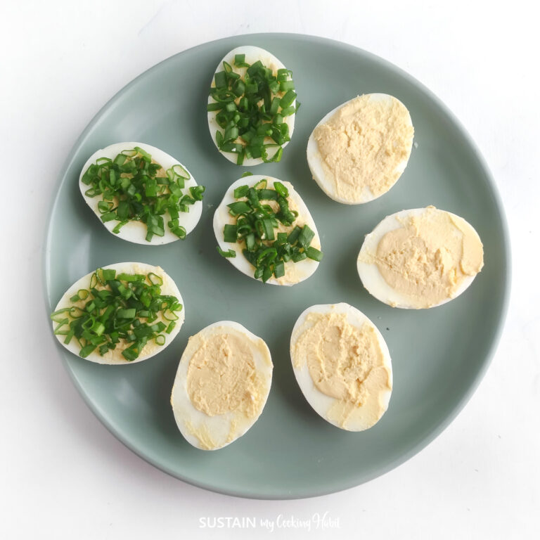 Easy Deviled Egg Recipe - Sustain My Cooking Habit
