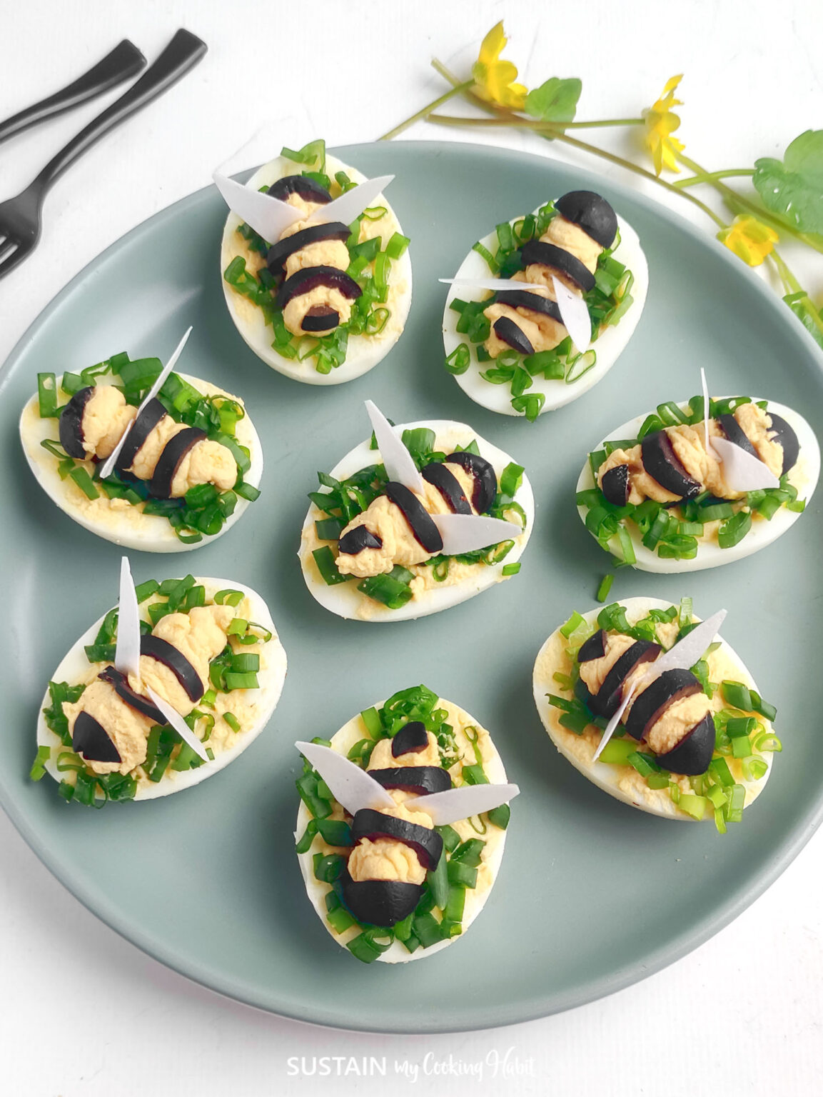 Easy Deviled Egg Recipe - Sustain My Cooking Habit