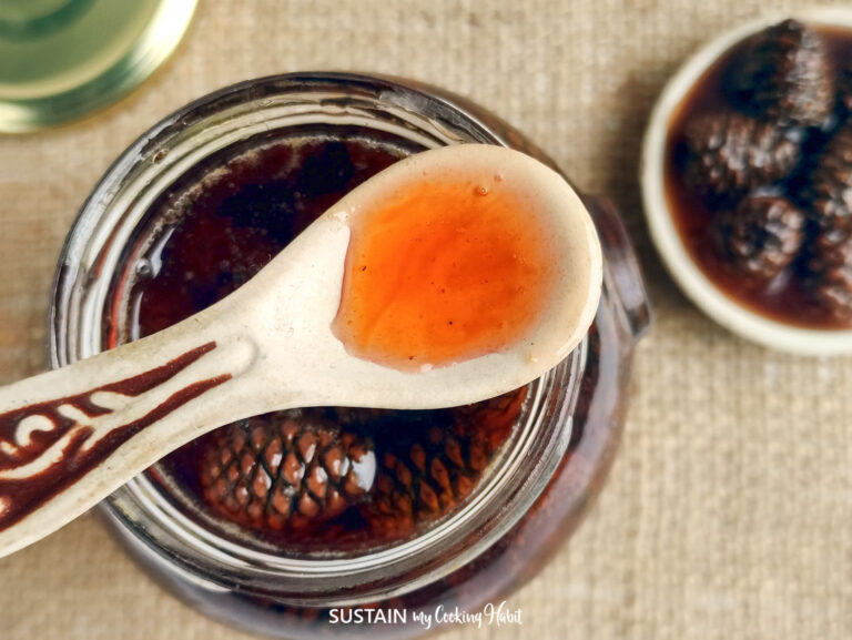 Pine Cone Jam Recipe - Sustain My Cooking Habit