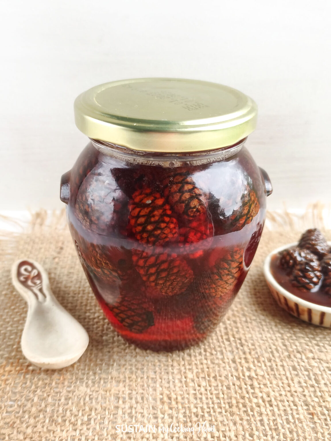 Pine Cone Jam Recipe - Sustain My Cooking Habit