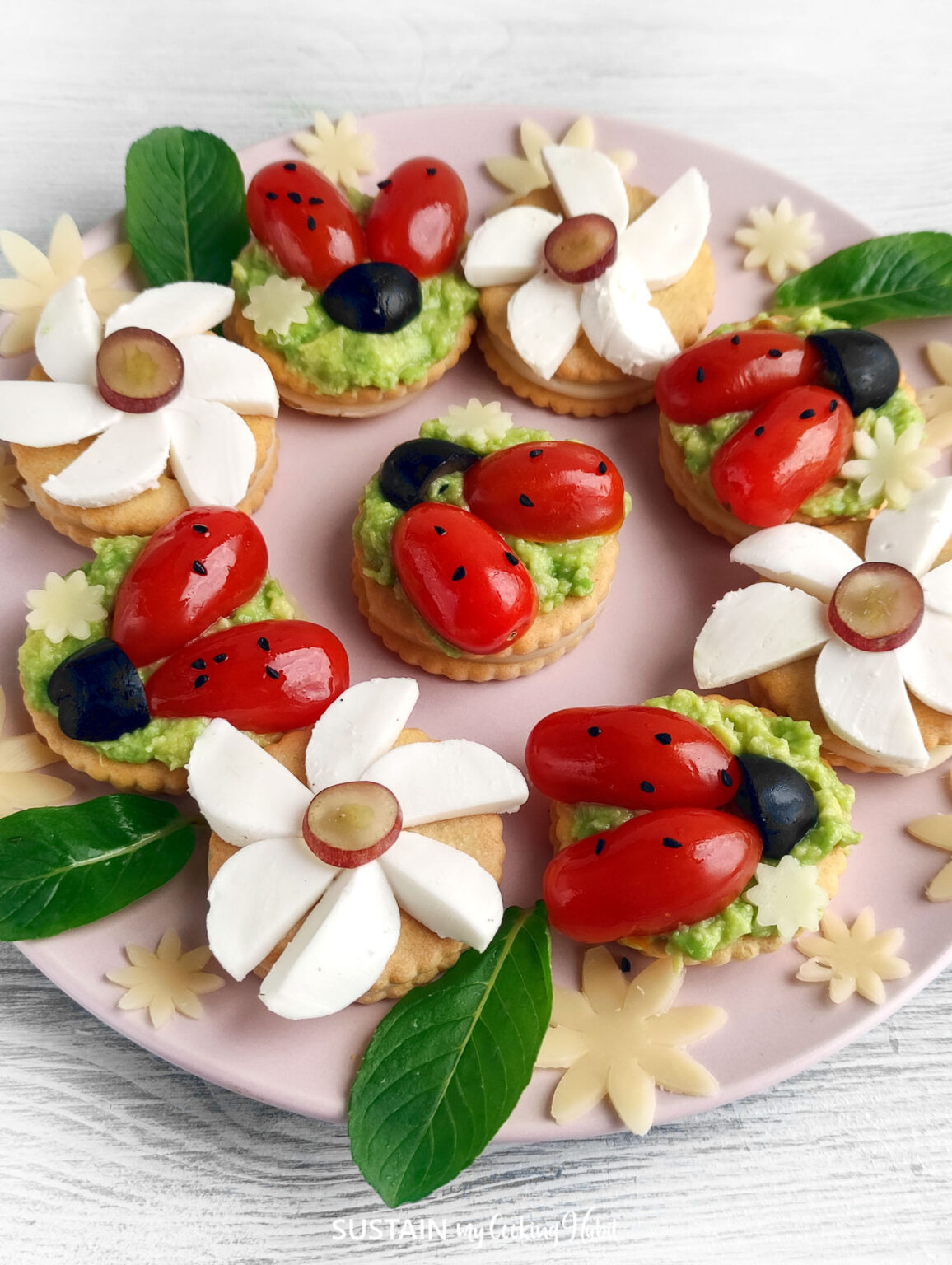 Lady Bug Charcuterie Board Idea - Sustain My Cooking Habit