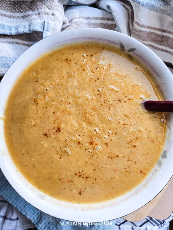 Best Ever Zucchini Puree Soup - Sustain My Cooking Habit